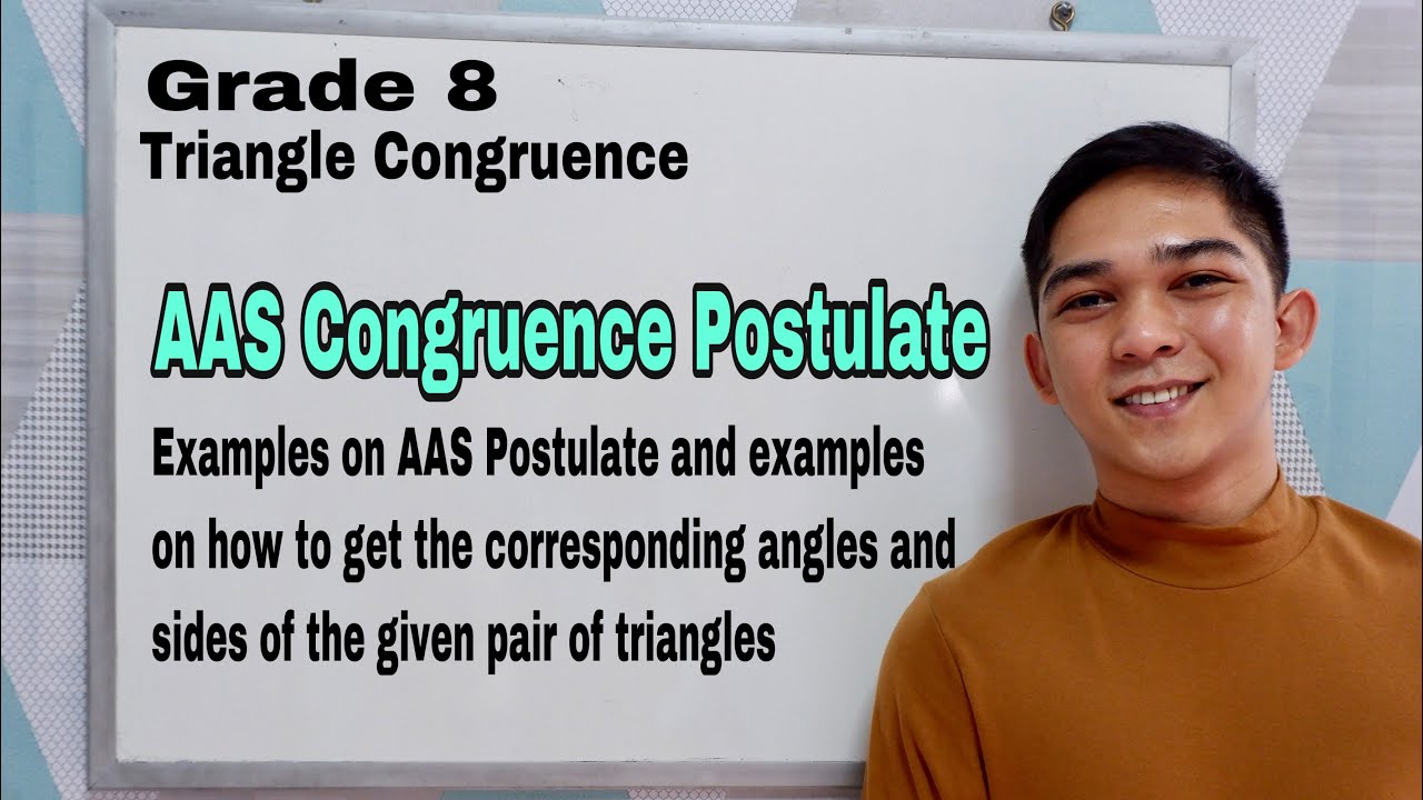 AAS Congruence Theorem (Angle-Angle-Side) - YouTube