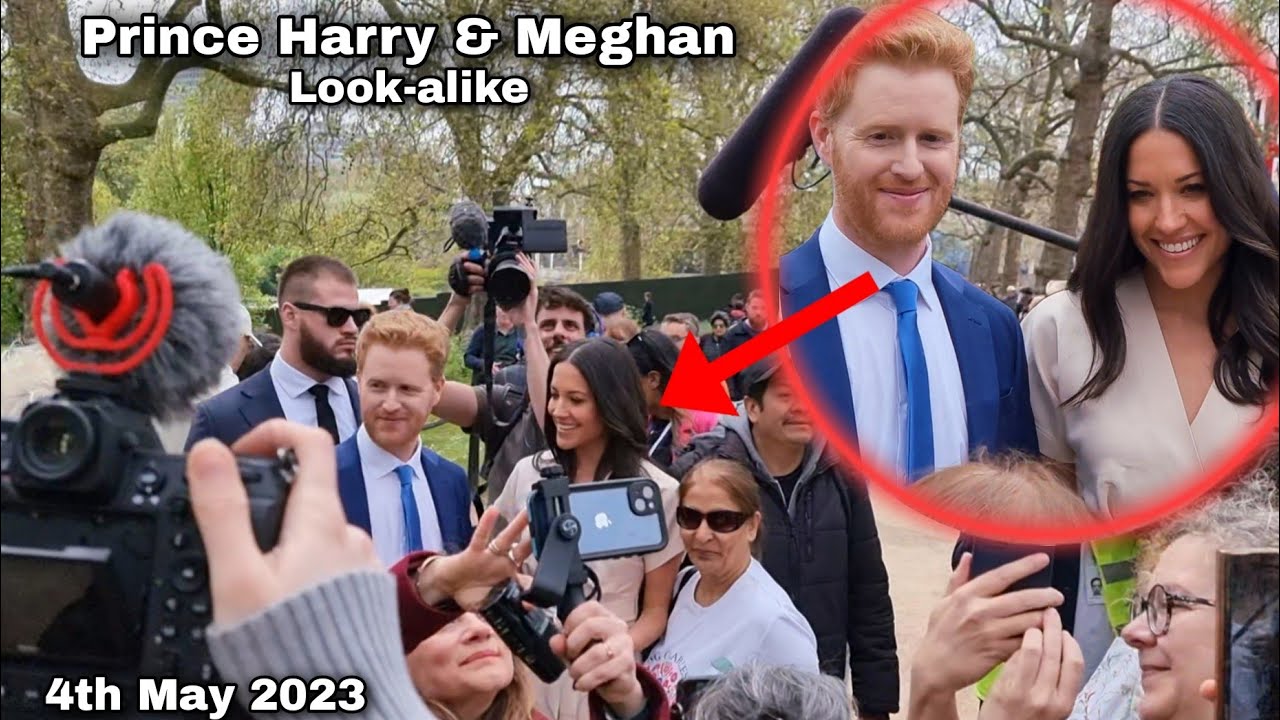 Coronation Update: Prince Harry and Meghan (Look alike) Caught on ...