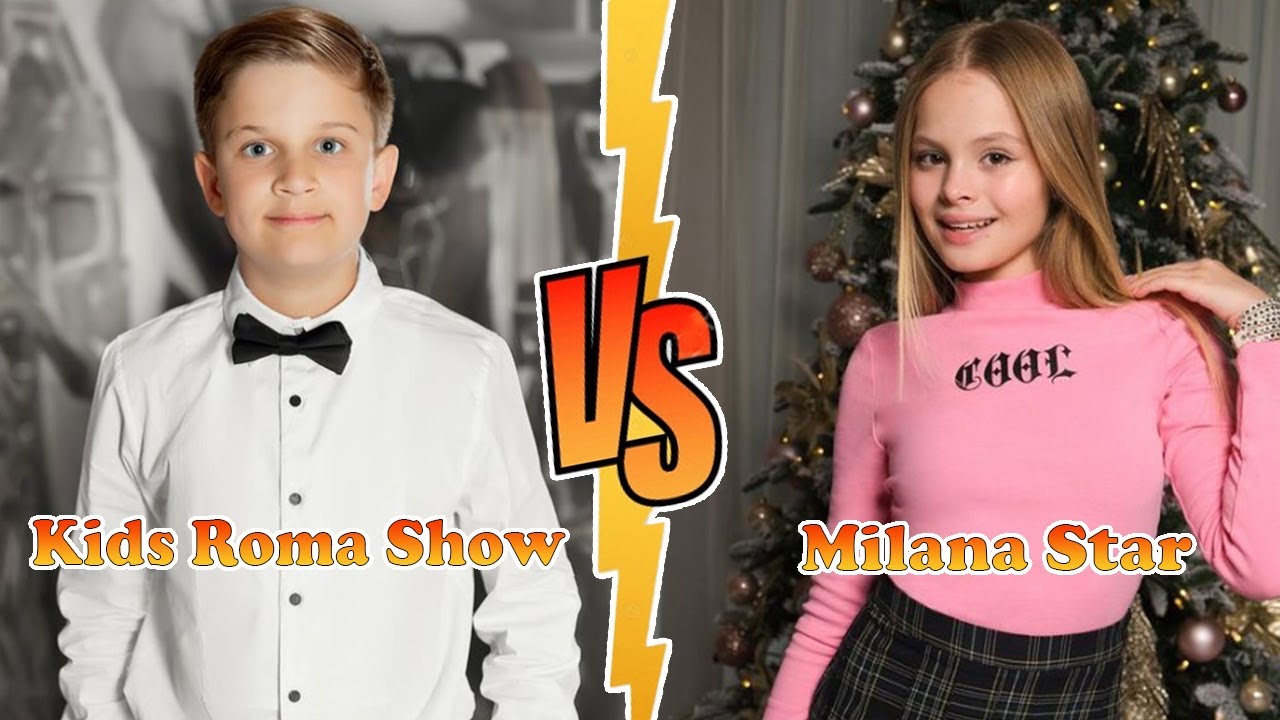 Kids Roma Show VS Milana Star Transformation 👑 New Stars From Baby To ...