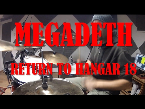 MEGADETH - Return to hangar 18 - drum cover (HD) - YouTube
