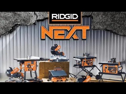 RIDGID NEXT Generation Benchtop and Stationary Tools - YouTube