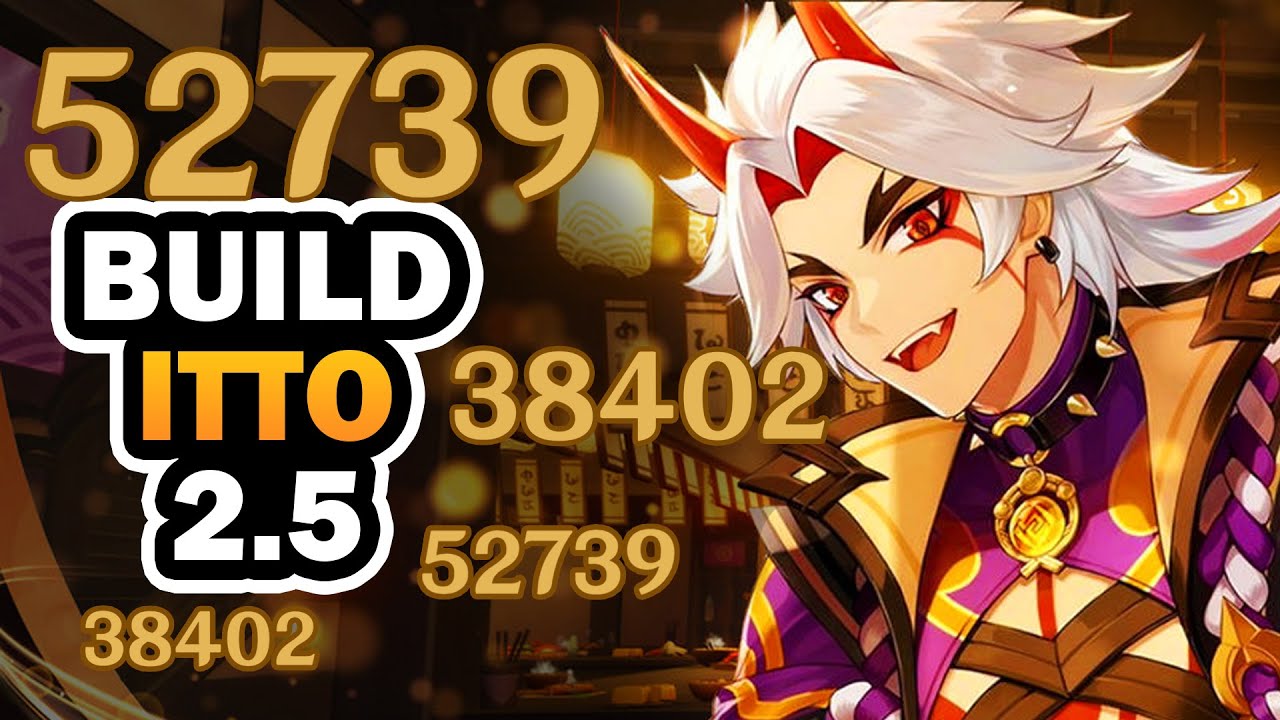 🌕💖LA MEJOR GUIA Y BUILD COMPLETA F2P: ARATAKI ITTO DPS | GENSHIN IMPACT ...