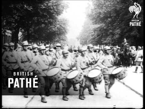 French Occupation Forces In Bonn (1920) - YouTube