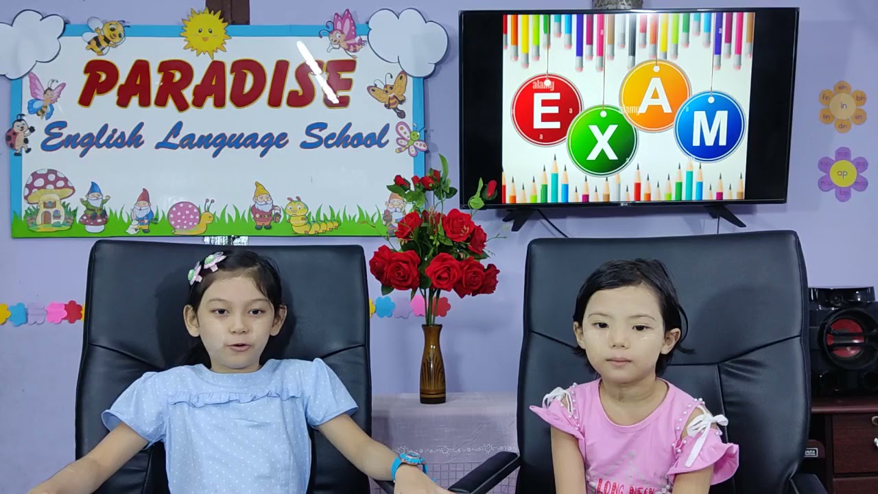 Speaking Practice about "Exam" by Lay Pyay Oo and Soe Myat Mon in ...