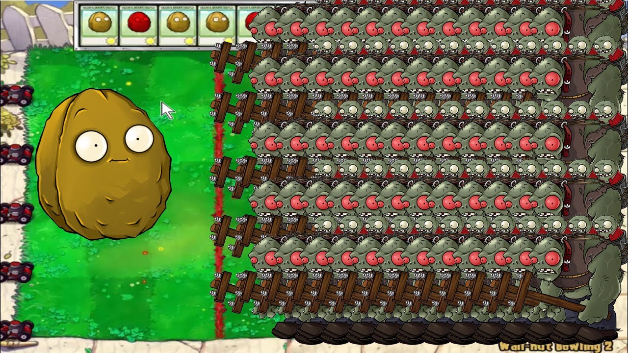 Plants vs Zombies MINI Game PvZ Gaming - YouTube