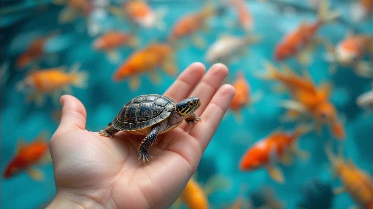 Amazing Catching Turtle, Glofish, Koi Slayer, Guppies, Ornamental Fish ...