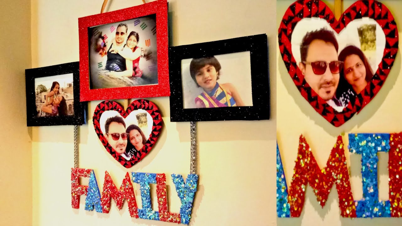 Family Photos Frame / Couple Photo Frame / Collage Photo Frame / DIY ...