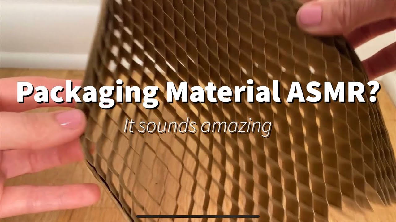 Packaging Material ASMR - YouTube