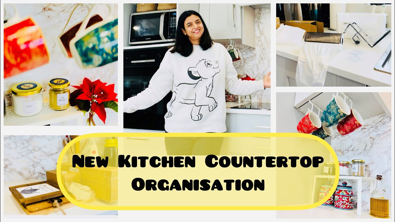 Indian Kitchen Countertop Organisation| Kitchen Tour & Organisation ...