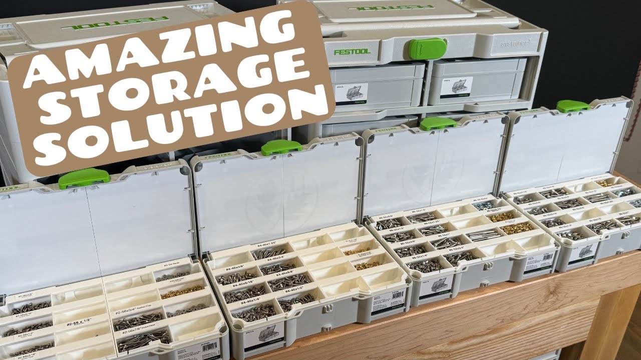 I use 3D Printing to Organize my Systainers - YouTube