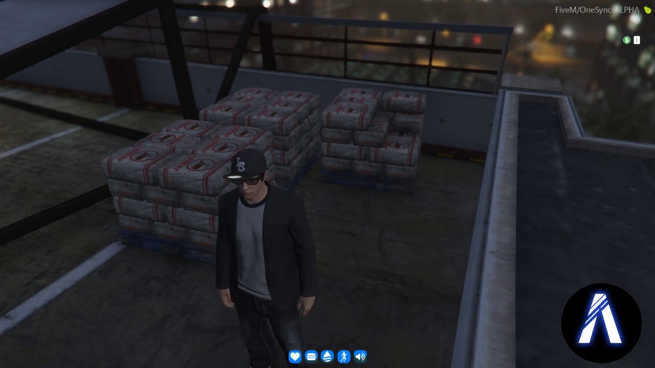 [FiveM] ขโมยปูน MiniGame - YouTube