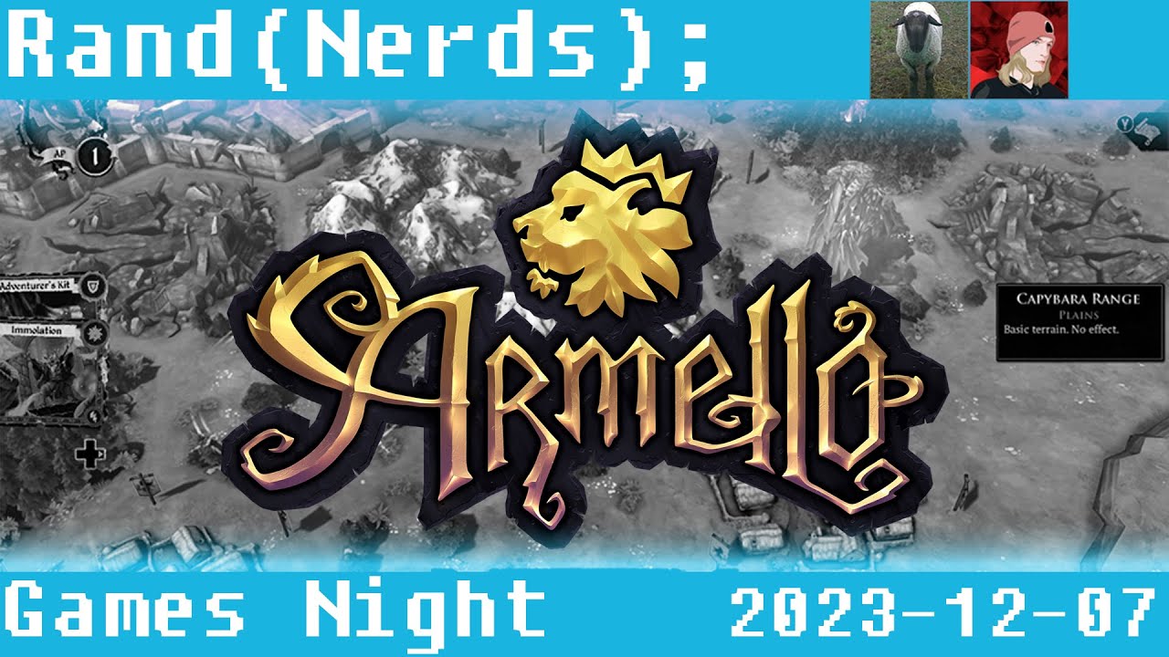 Games Night 2023-12-07 Armello: Game 2 - The bear intimidates me - YouTube