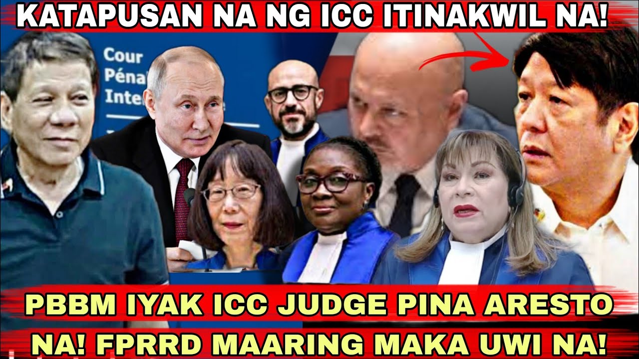 PBBM IYAK ICC JUDGES PINA ARESTO NA! FPRRD MAARING MAKA UWI NA!#news ...