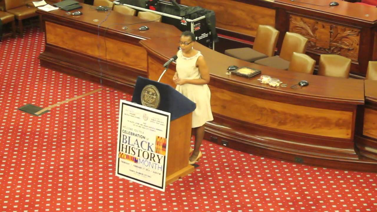 Avra R. Rice Recognized by Black Latino and Asian Caucus - YouTube