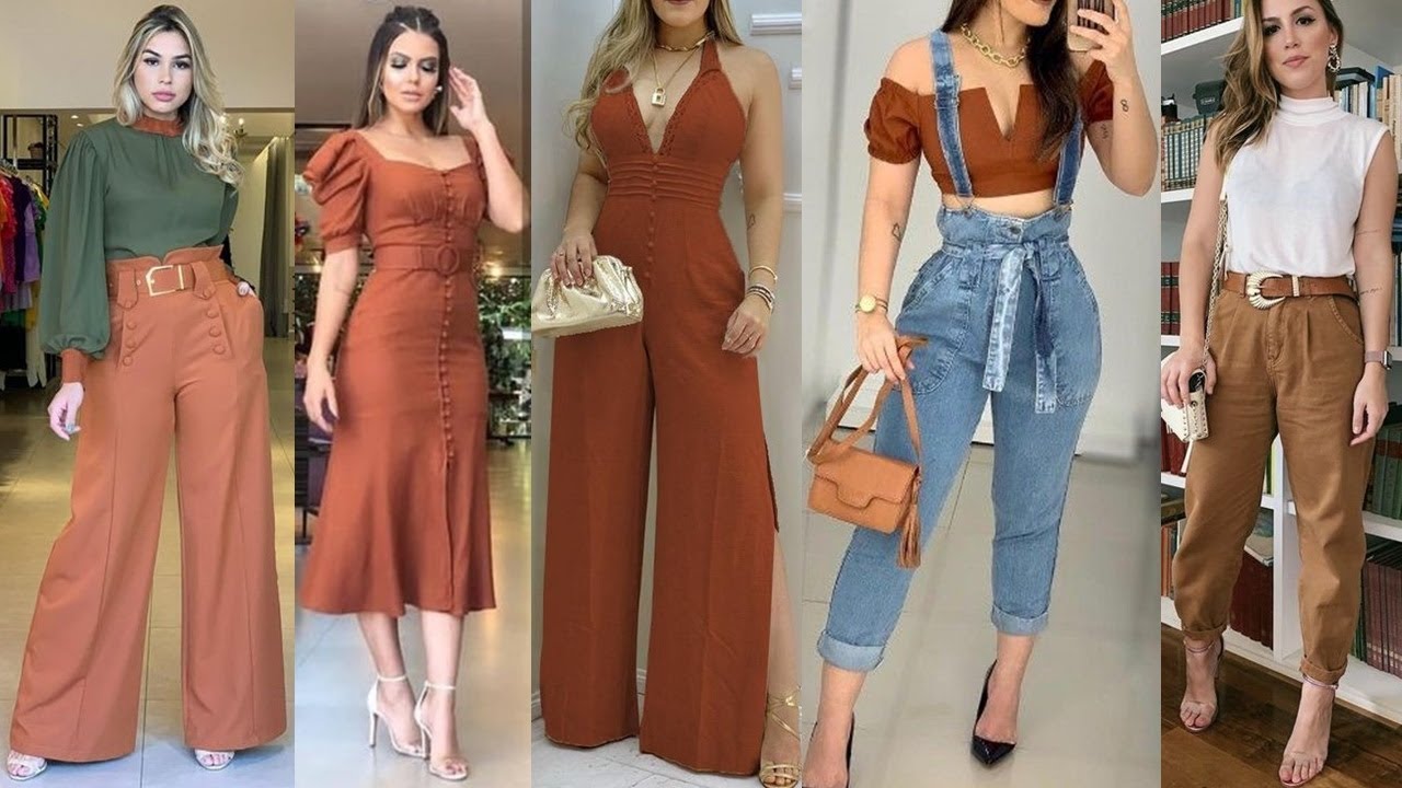 LOOKS DE MODA COLOR MARRÓN/ ROPA DE MODA PARA LA TEMPORADA EN TONOS ...