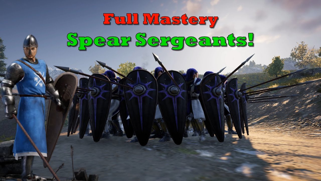 Fully Mastery Spear Sergeants!?! Any Good?!? - YouTube