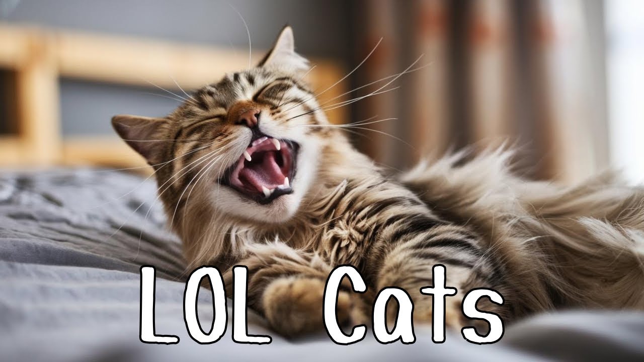 Laughing Cats🐾Funny Cats🐱🎶LOL Cats Music🐾K-POP Beat to Make You LOL🎶😺 ...