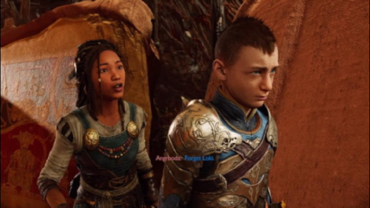 Atreaus Is In LOOOOVEEE! God Of War Ragnarok Let's Play Pt 19 - YouTube