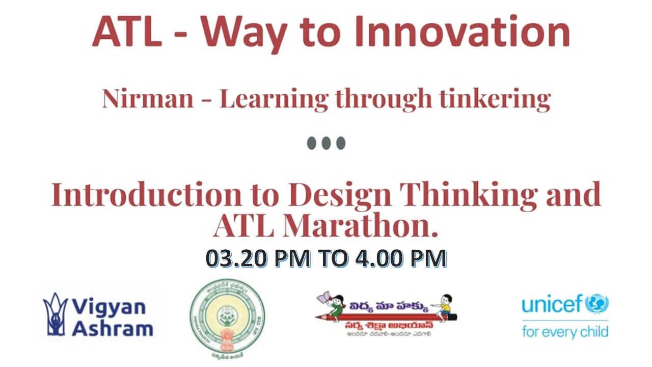 Introduction to Design Thinking and ATL Marathon - YouTube