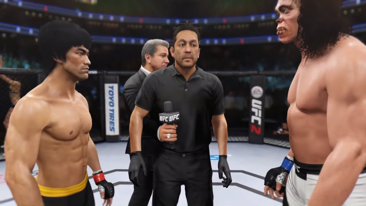 Bruce Lee vs. Boogeyman (EA Sports UFC 2) - Epic Battle 💯 🐲 - Dragon ...