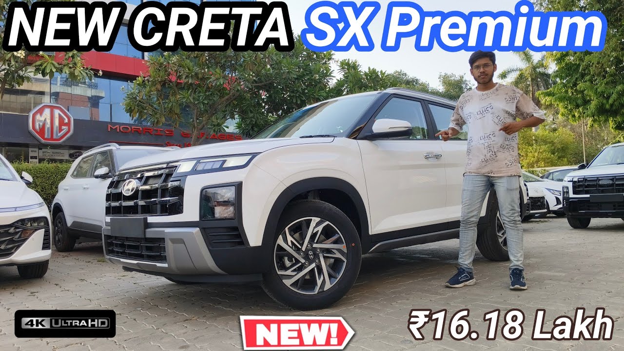 New creta 2025 😍 second top model 🔥 SX premium details walk around ...