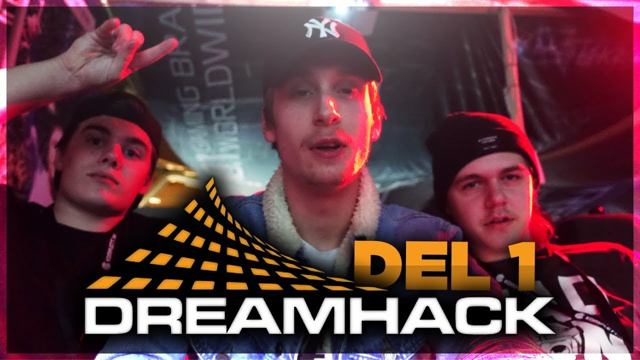 JOBBAR PÅ DREAMHACK! | Dreamhack Winter 2018 (DEL 1) - YouTube