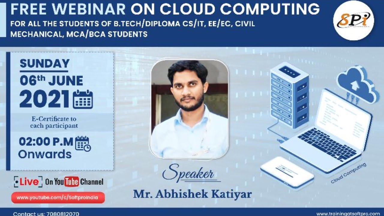 Webinar on Cloud Computing - YouTube