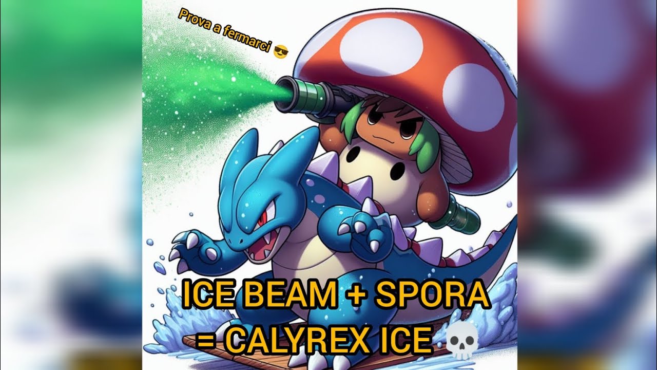 ICE BEAM + SPORA = CALYREX ICE 💀 - YouTube