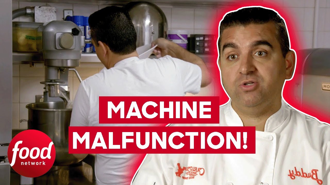 Buddy's Dessert Challenge Derailed By Machine Malfunction! | Buddy Vs ...