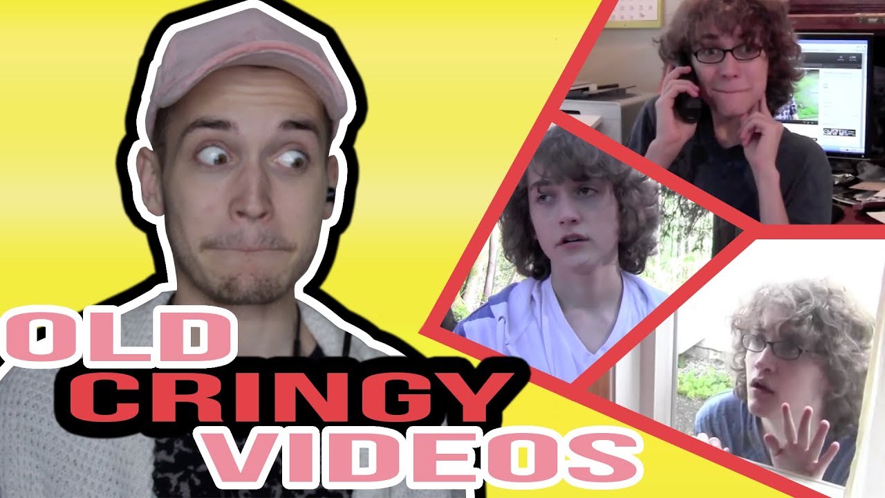 REACTING TO MY OLD CRINGY YOUTUBE VIDEOS - YouTube