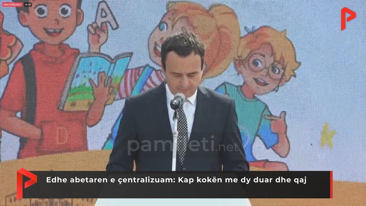 Edhe abetaren e çentralizuam: Kap kokën me dy duar dhe qaj - YouTube