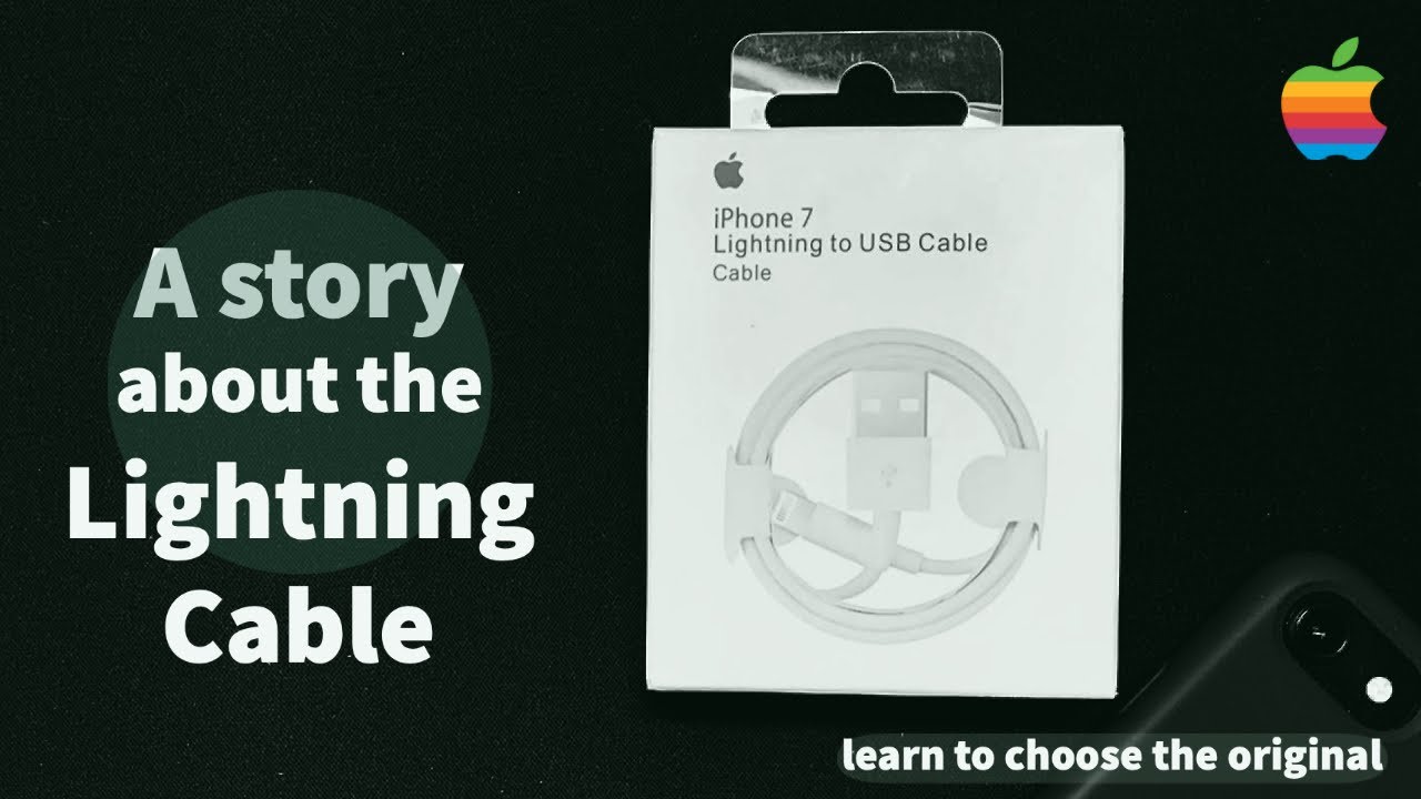 The Apple Lightning to USB cable | How to check for original cable ...