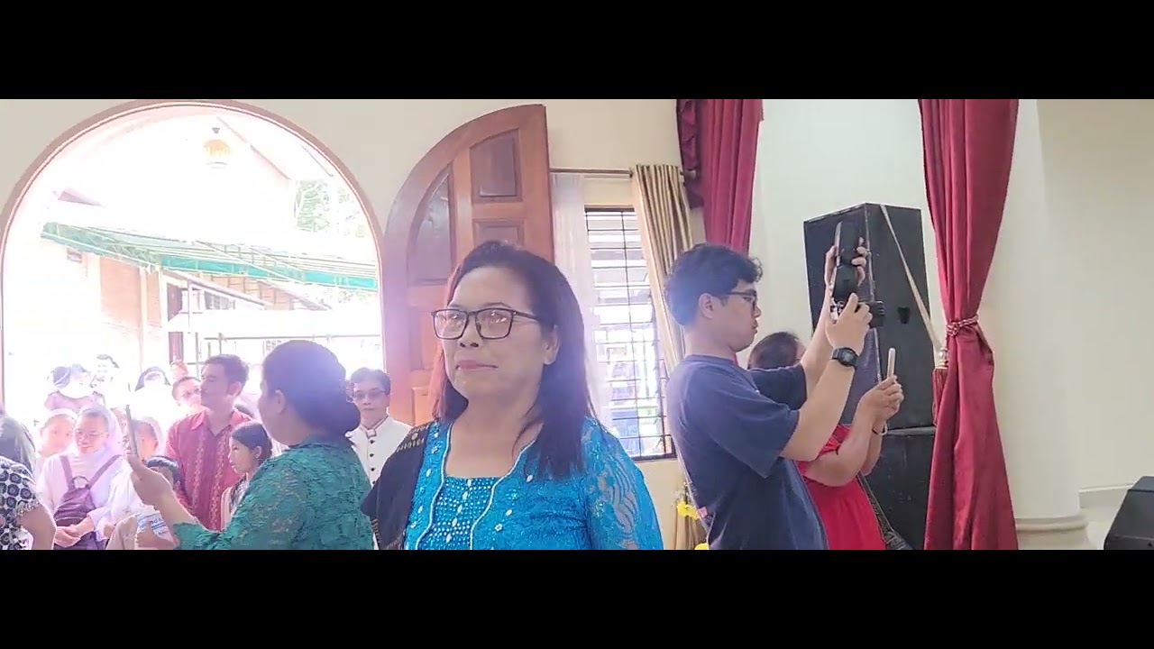 Acara rekreasi kaul kekal Sr. Gabriella & Sr. Lusia di AULA biara ...