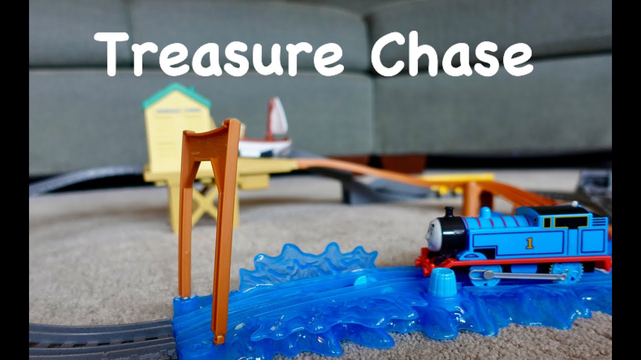 Thomas and Friends Treasure Chase Set Track Build - YouTube