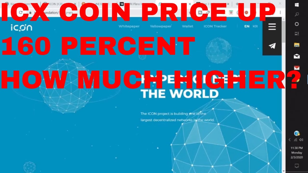 ICX Coin News Price Skyrockets Up to 160 Percent in the Last Week Icon ...