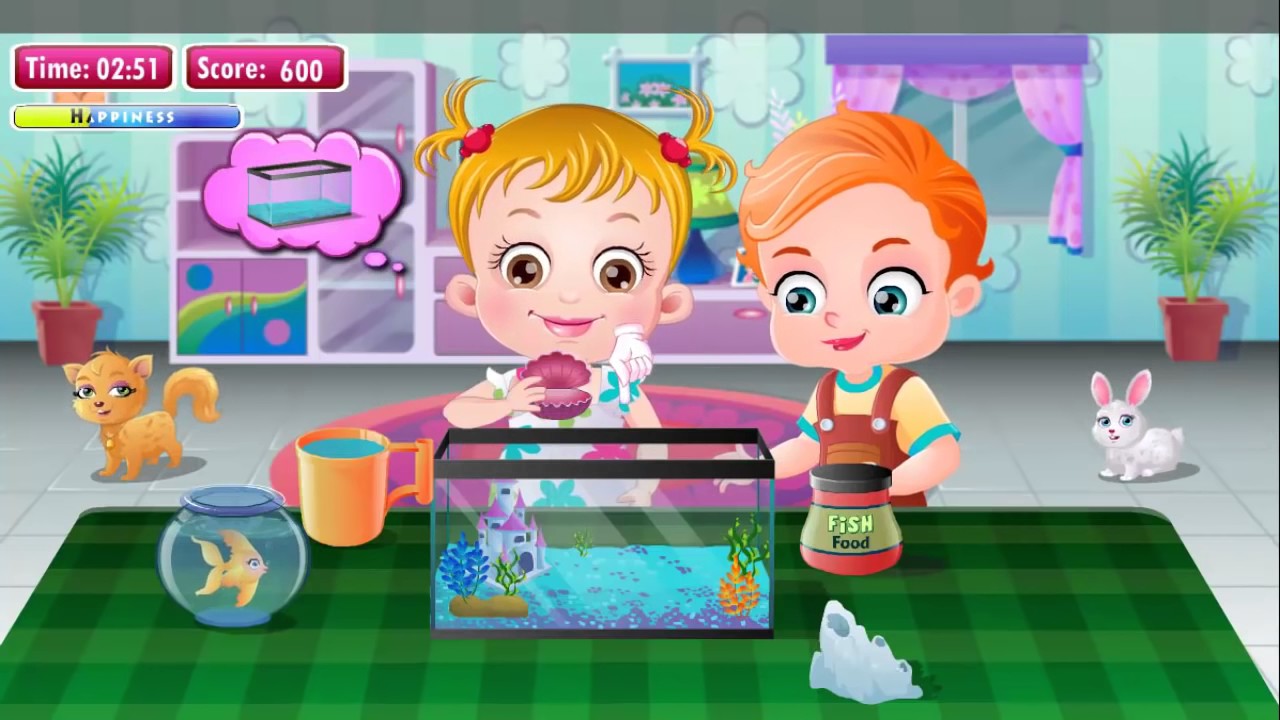 Baby Hazel Goldfish I Baby Hazel Game Movies for Kids - Gameplay Kids ...