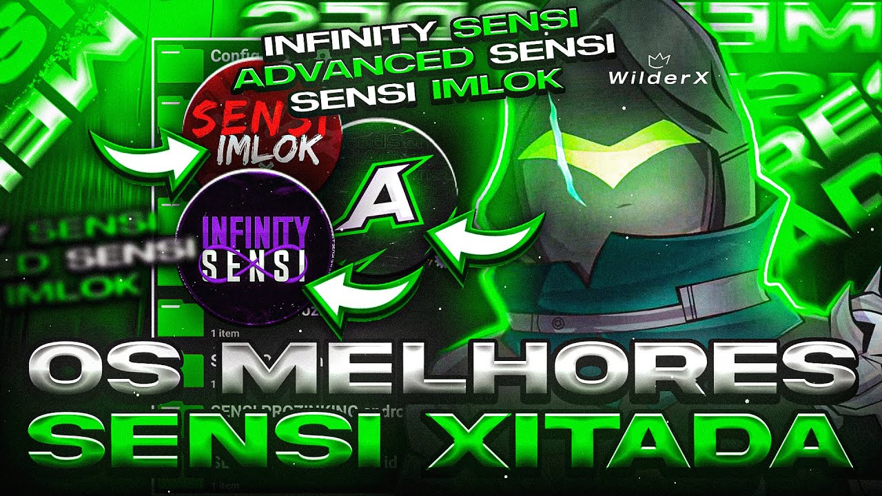 OS PACK de SENSI mais XITADOS📂SENSI XITADA - SENSI FULL VERMELHO - SENSI PARA ANDROID - SENSI ...