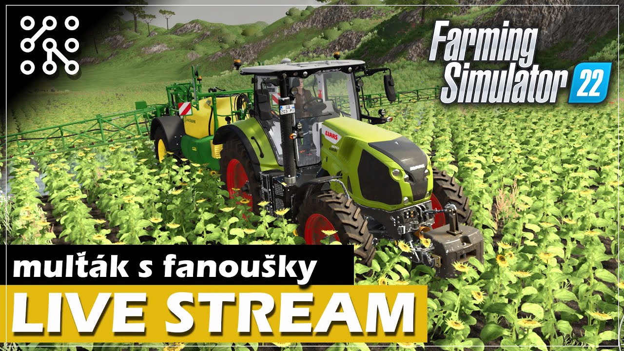 LIVE STREAM - farma hovězí | Farming Simulator 22 | Lets play | Česky ...