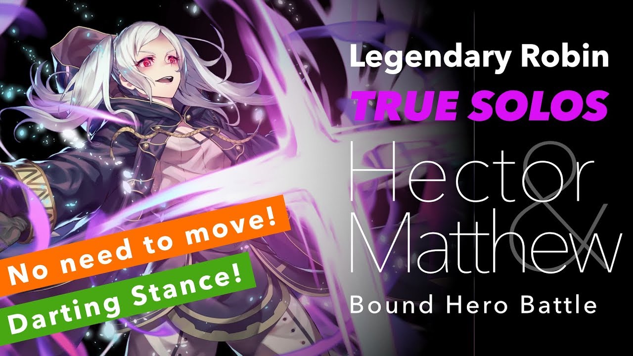 [FEH] Immovable Flying Fortress! Legendary Robin True Solos Hector ...