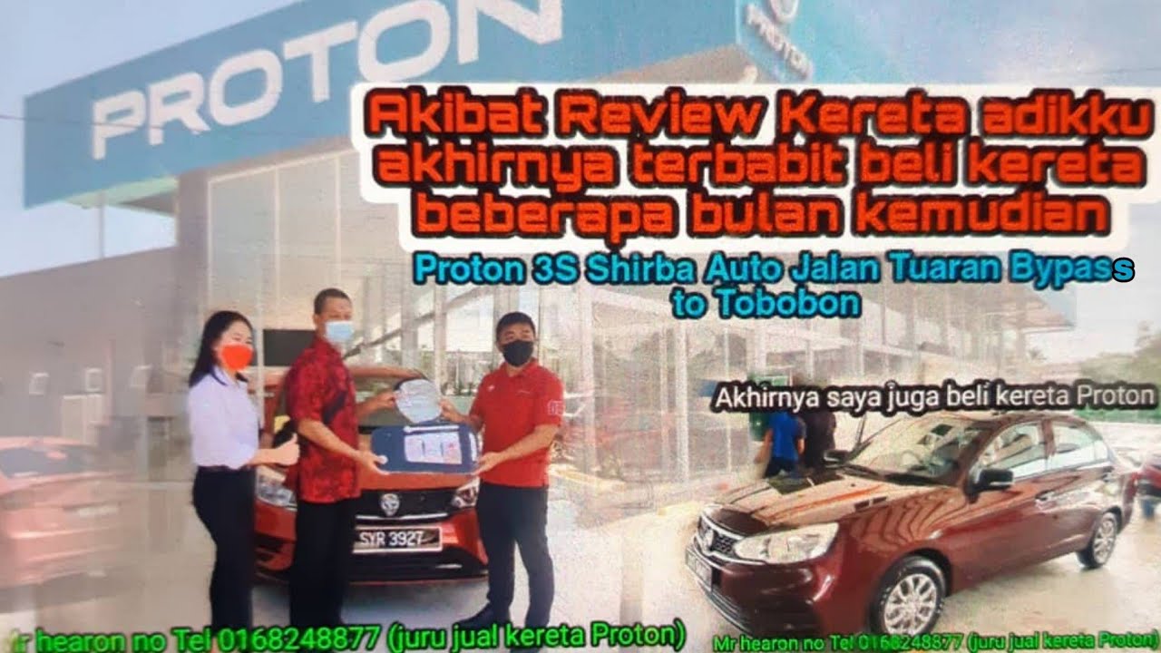 PROTON SAGA 2022 || Gara-gara Review Kereta adikku || akhirnya aku terbabit beli kereta proton ...