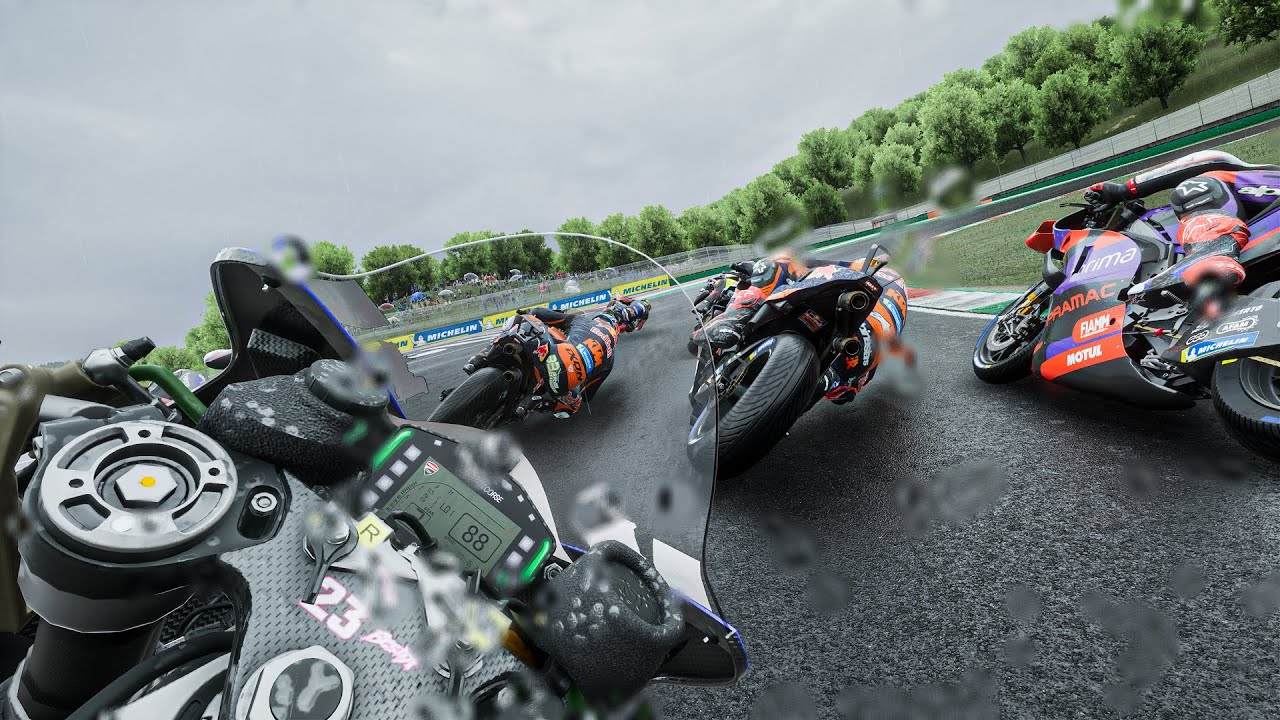 MotoGP 24 | Realistic Gameplay on the Road in Italian Grand Prix | V36 ...