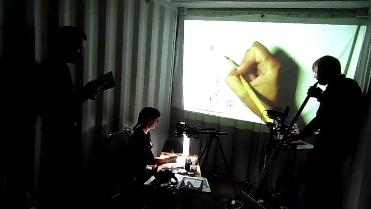 JAN KLUG & LIES VAN GASSE | POETRYPLAY DRAWBOX / part 1 - YouTube