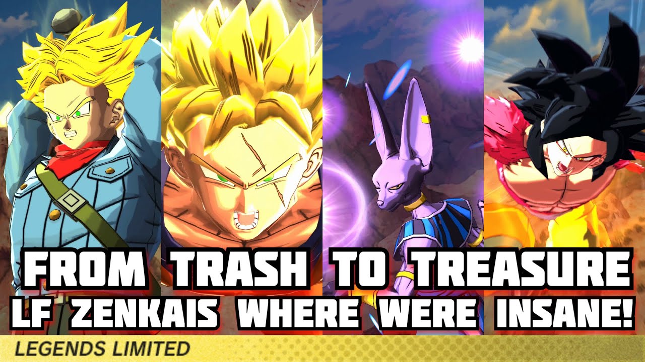 From Trash To Treasure LF Zenkai Which Were Insane In Dragon Ball ...