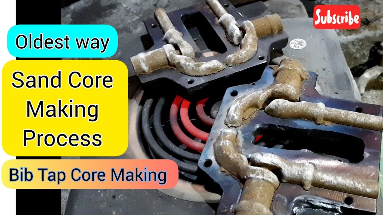 Sand Core Making Process | Oldest way of Sand Core making | Traditional ...