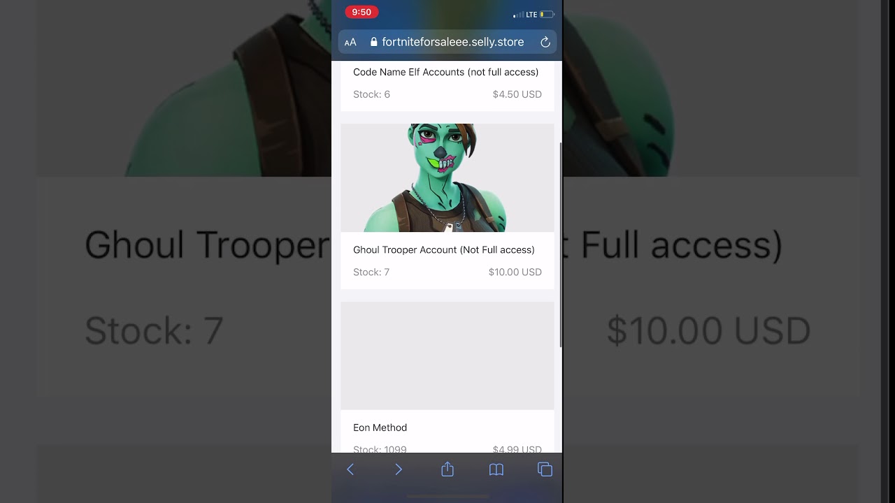 CHEAP FORTNITE ACCOUNTS (selly.gg) - YouTube