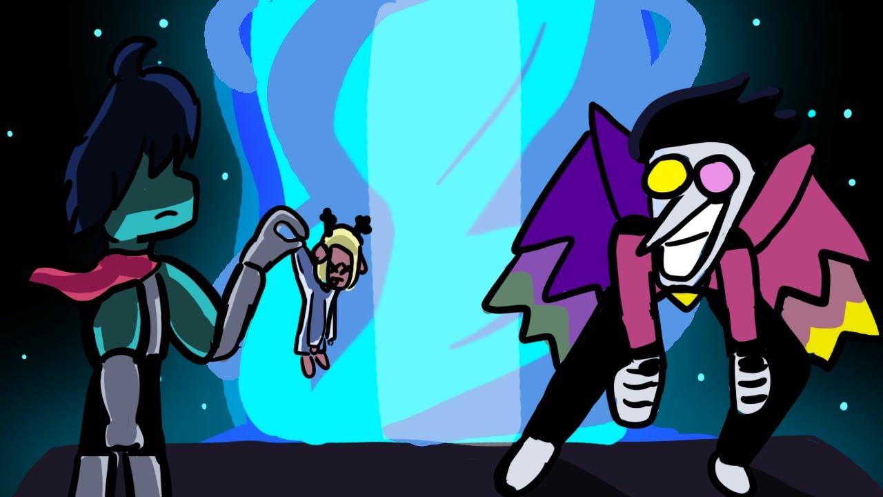 Deltarune Snowgrave Route In a Nutshell - YouTube