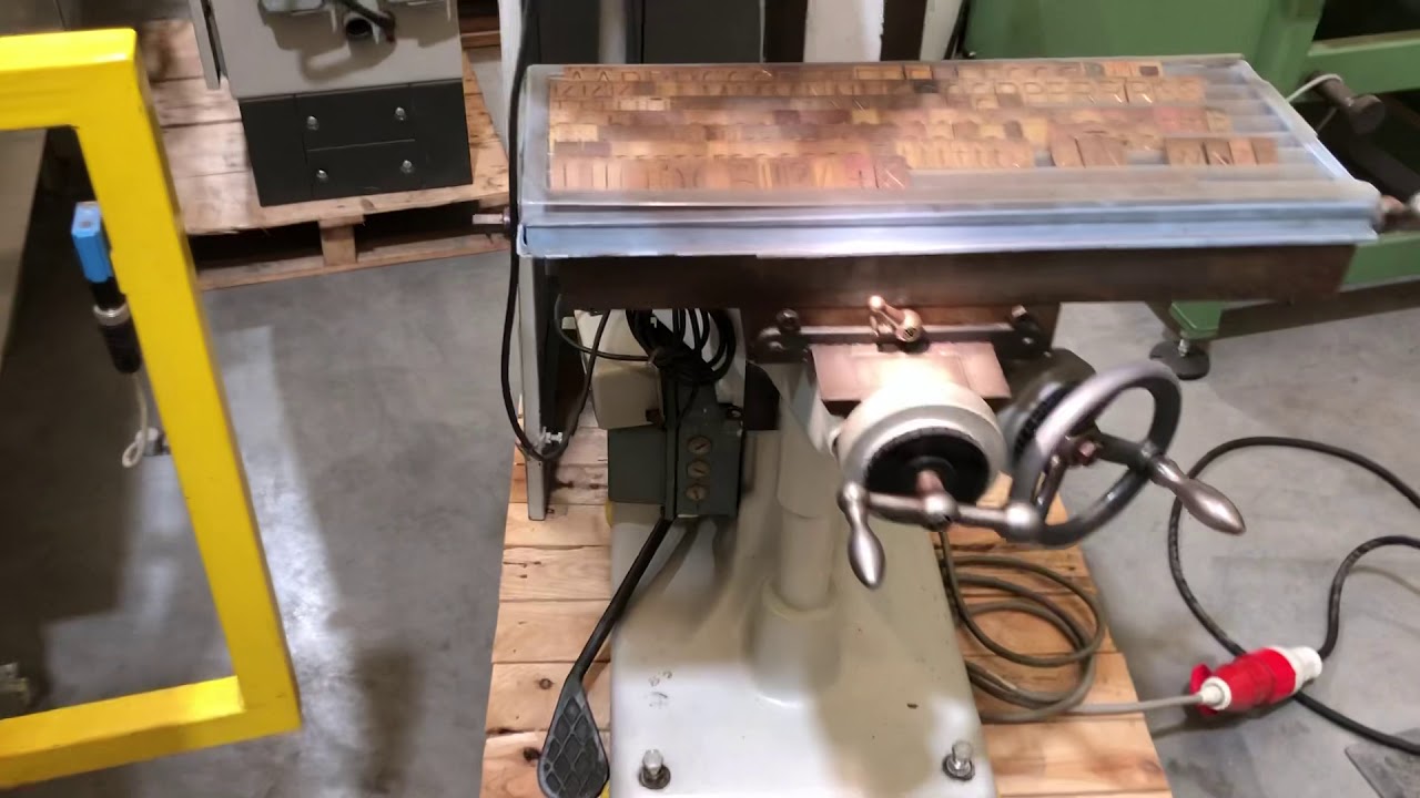 Friedrich Deckel G1L pantograph milling machine - YouTube