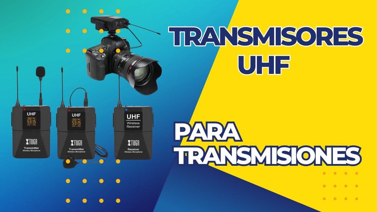 TRANSMISOR UHF KIT COMPLETO - YouTube