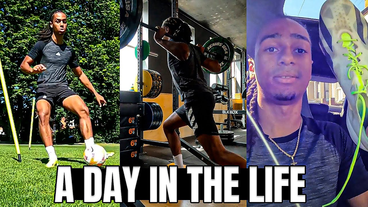 Pro Footballer Off Season Day In The Life - Jadan Raymond - YouTube