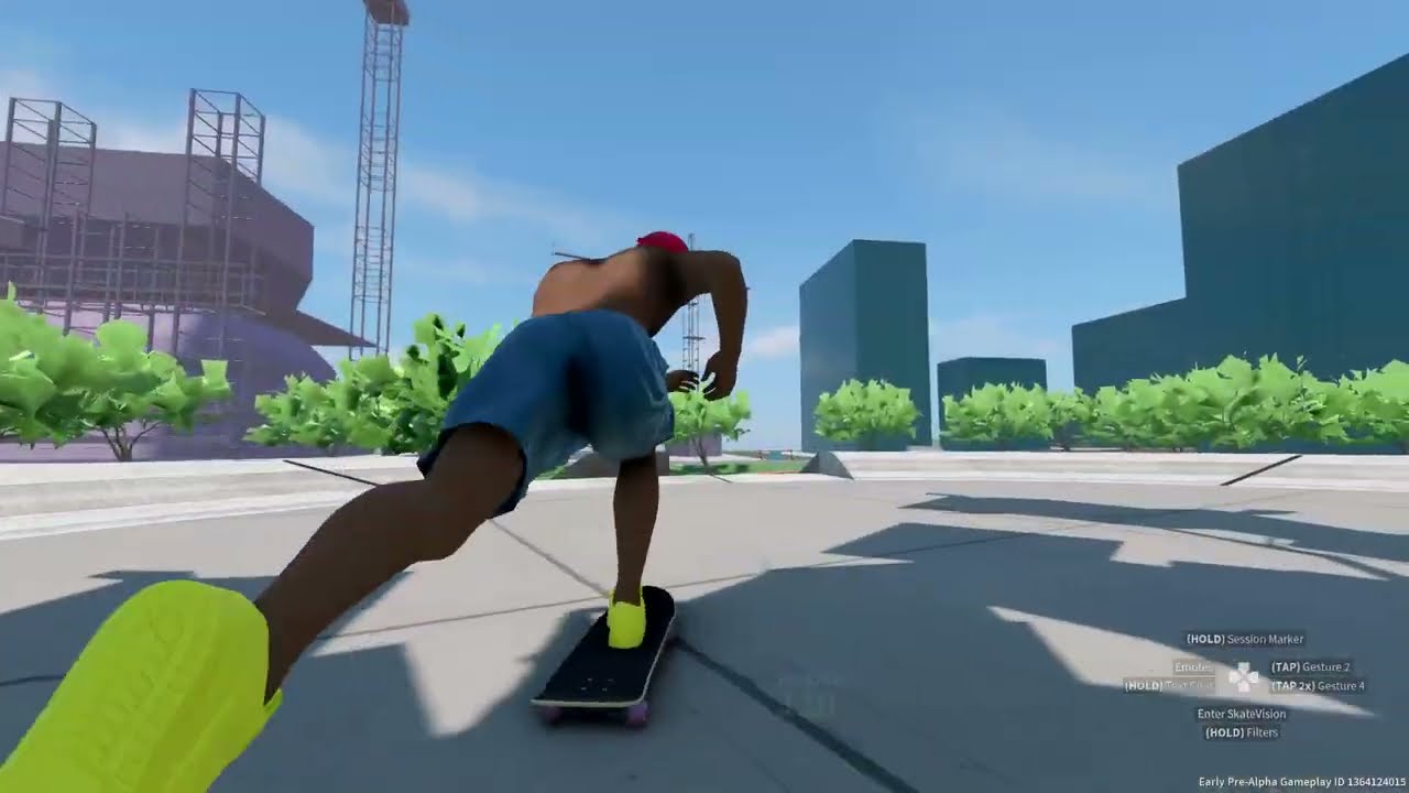 High Vs Low Camera Angle In Skate 4 (Pre-Alpha Gameplay) - YouTube